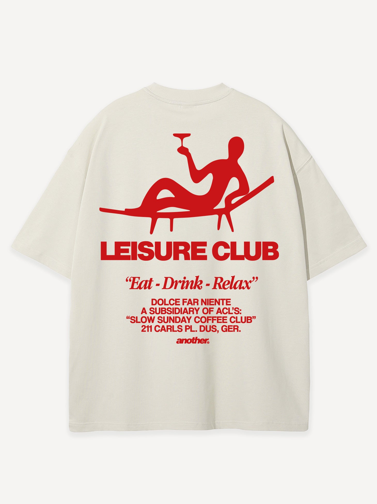 Leisure Club Oversized T-Shirt – AnotherCottonLab
