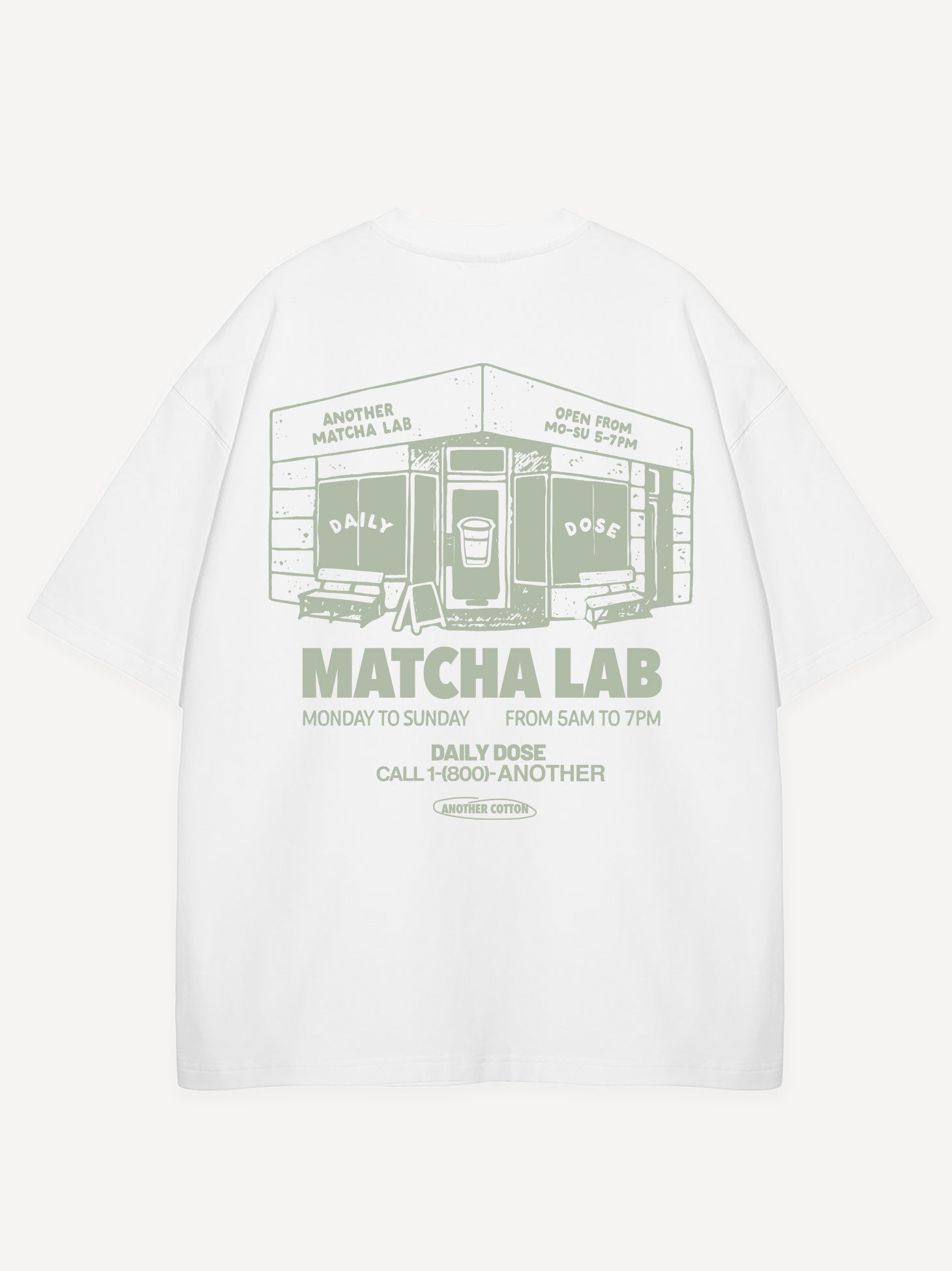 Matcha Lab Oversized T-Shirt – AnotherCottonLab