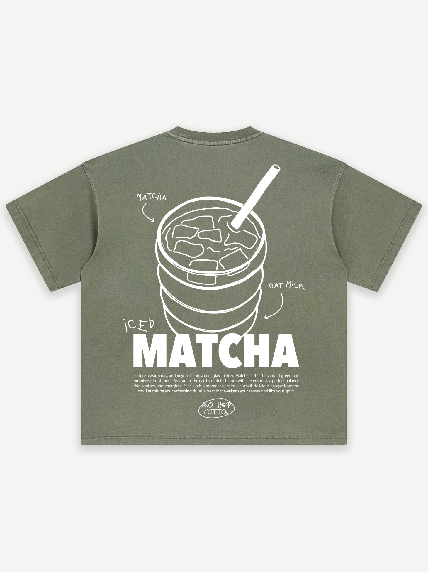 Matcha A Mio Oversized T-Shirt – AnotherCottonLab