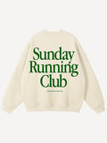 Sunday Running Club Heavy Oversize Sweatshirt – AnotherCottonLab