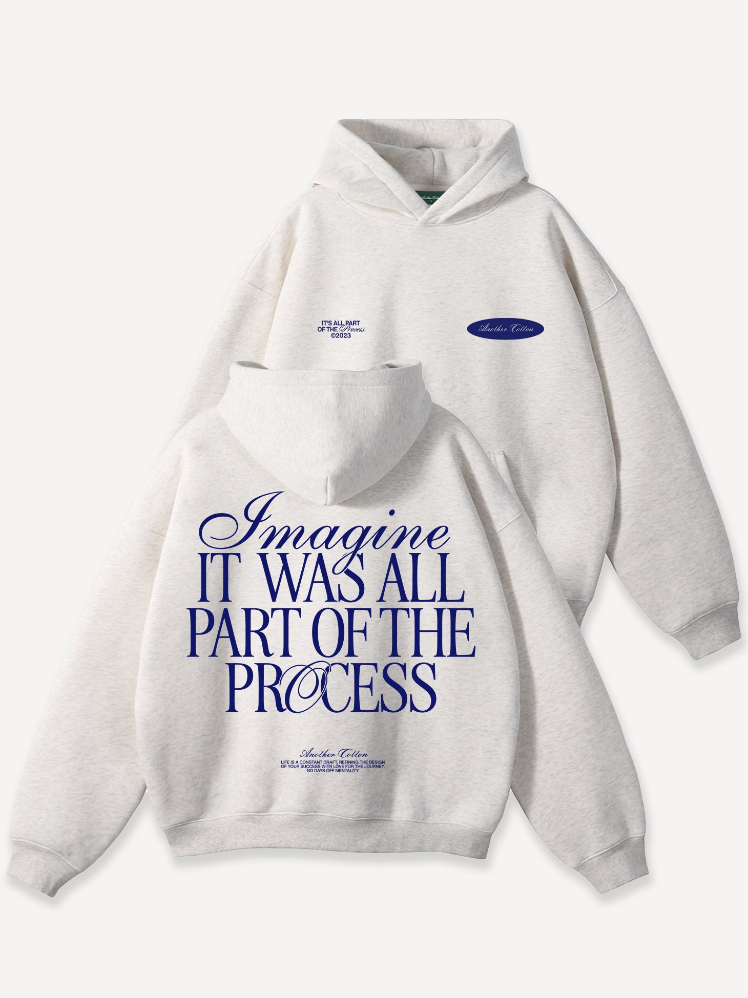 Imagine Process Oversize Hoodie – AnotherCottonLab